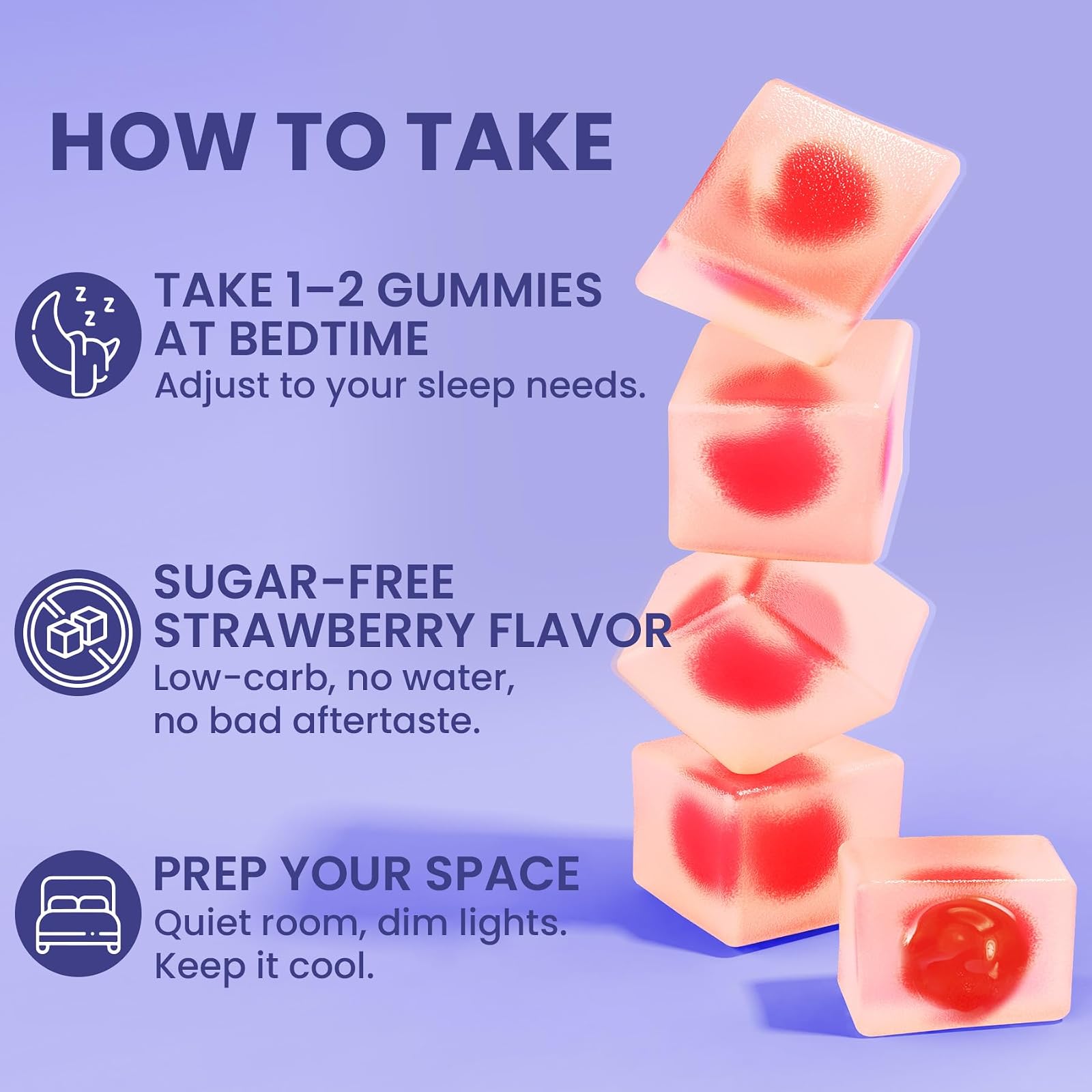 sleep support melatonin gummies 20 count