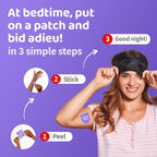 sleep support patches with melatonin