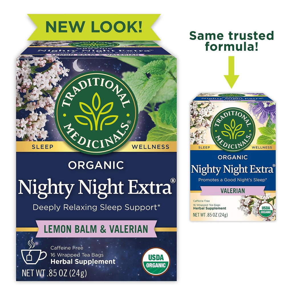 sleep support tea for better nights