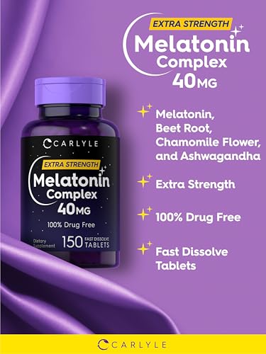 Sleep support with Carlyle melatonin