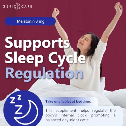 Sleep support with GeriCare melatonin