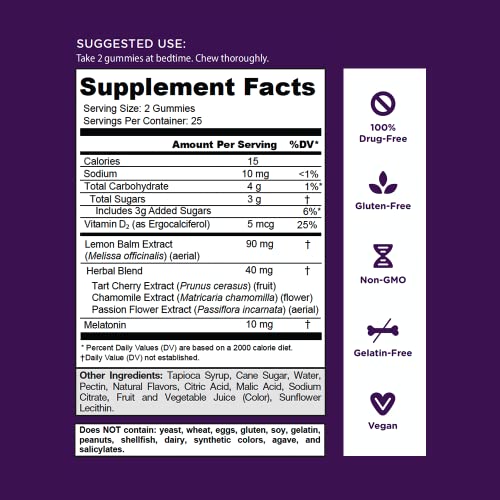 Sleep support with Goli melatonin gummies