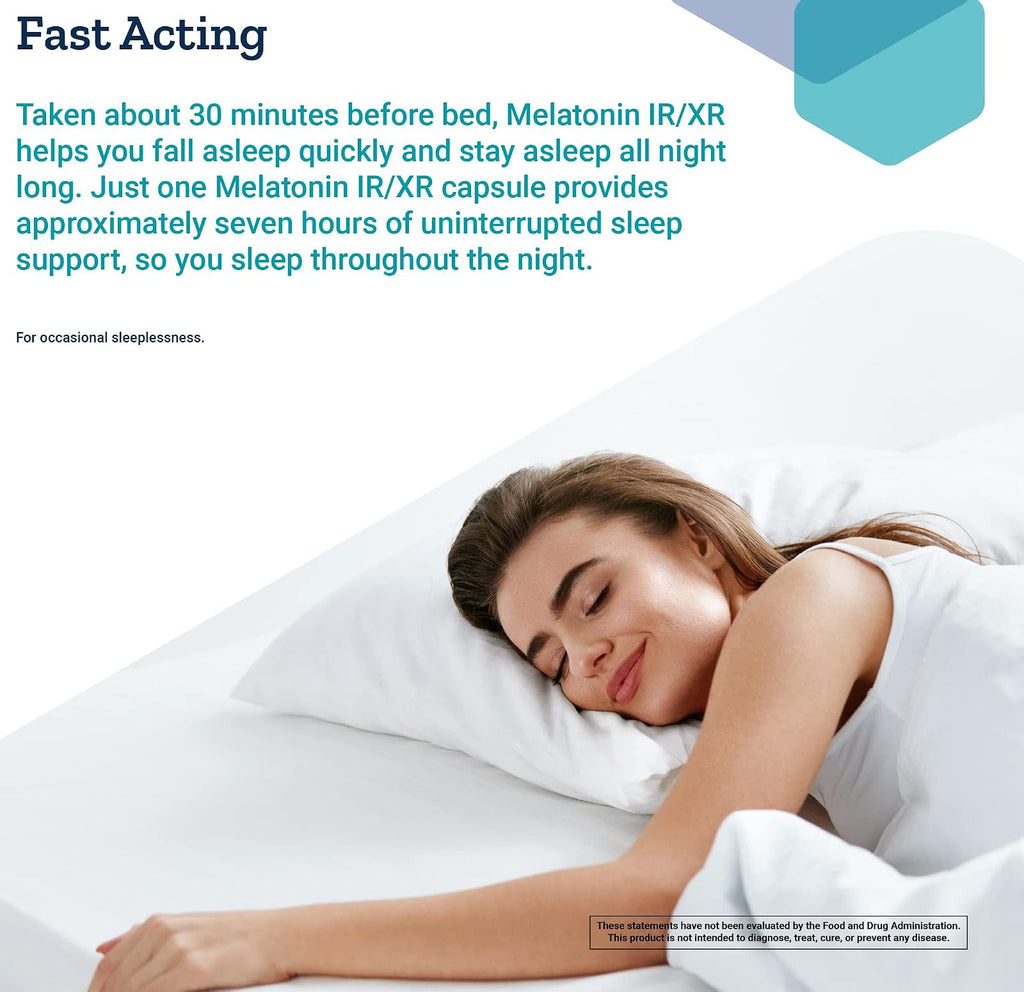 Sleep support with Life Extension melatonin