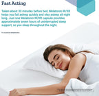Sleep support with Life Extension melatonin