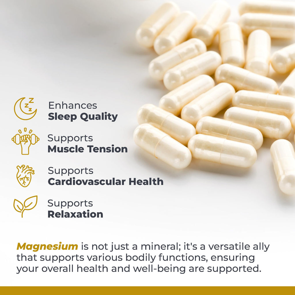 sleep support with magnesium bisglycinate