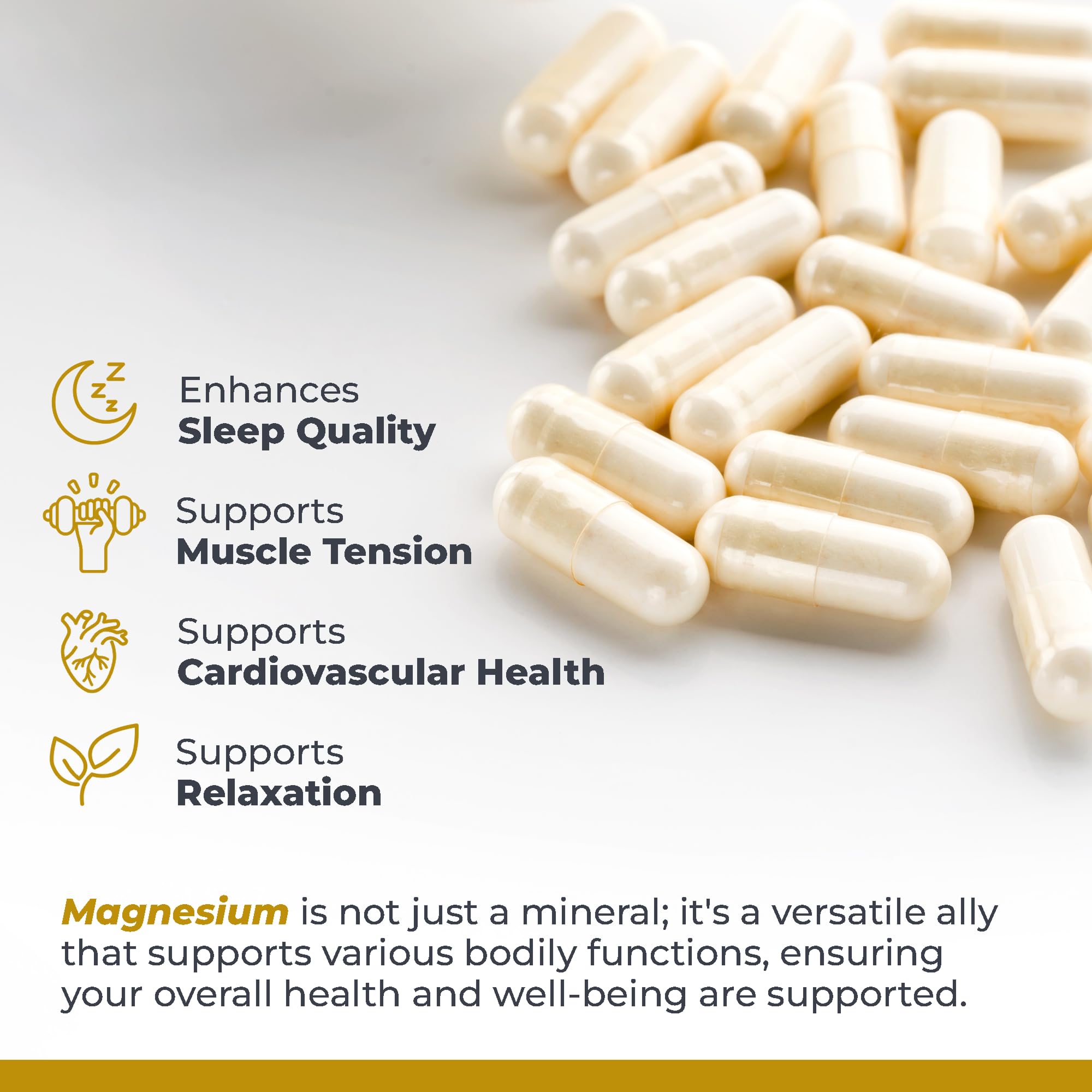 sleep support with magnesium bisglycinate