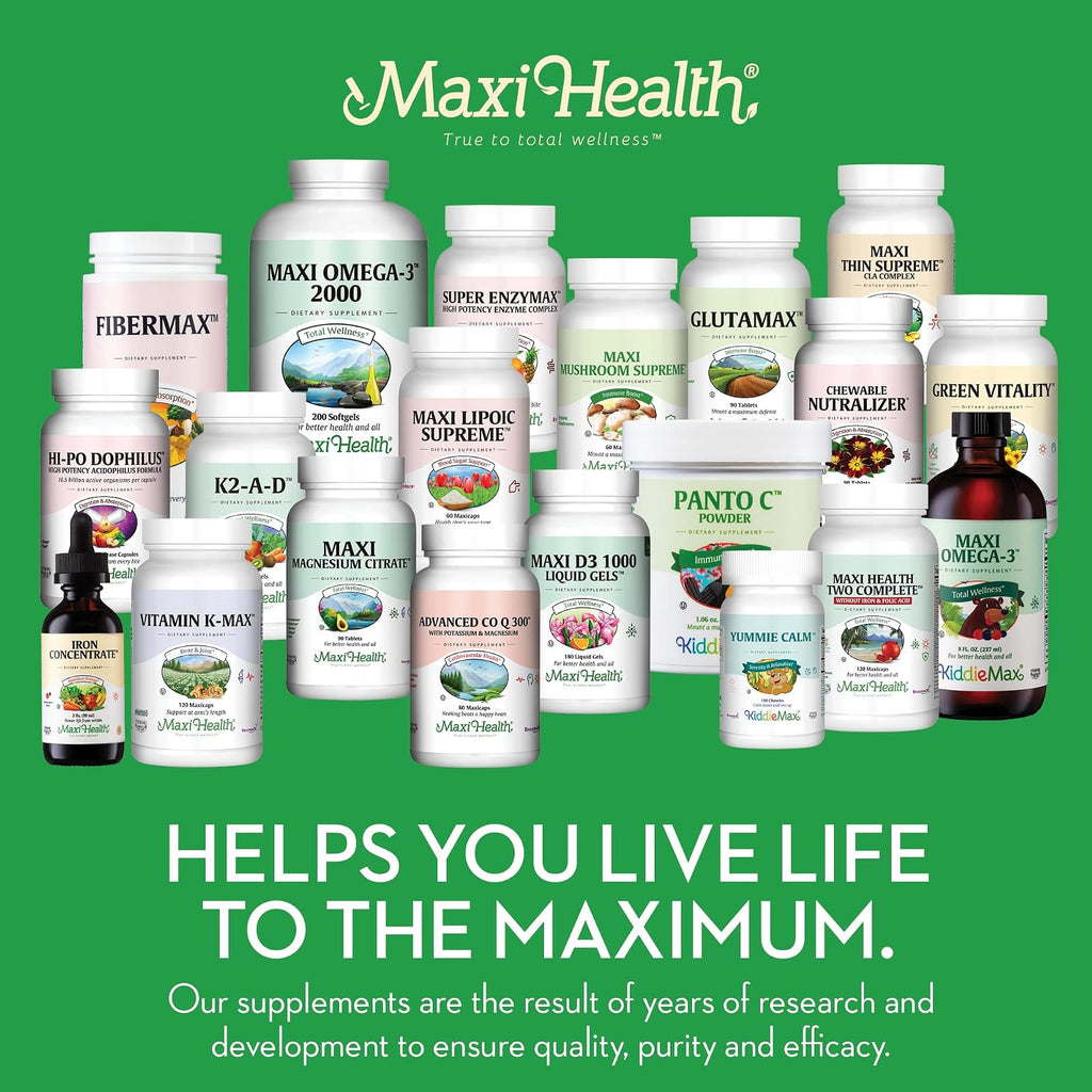 sleep support with Maxi Health melatonin