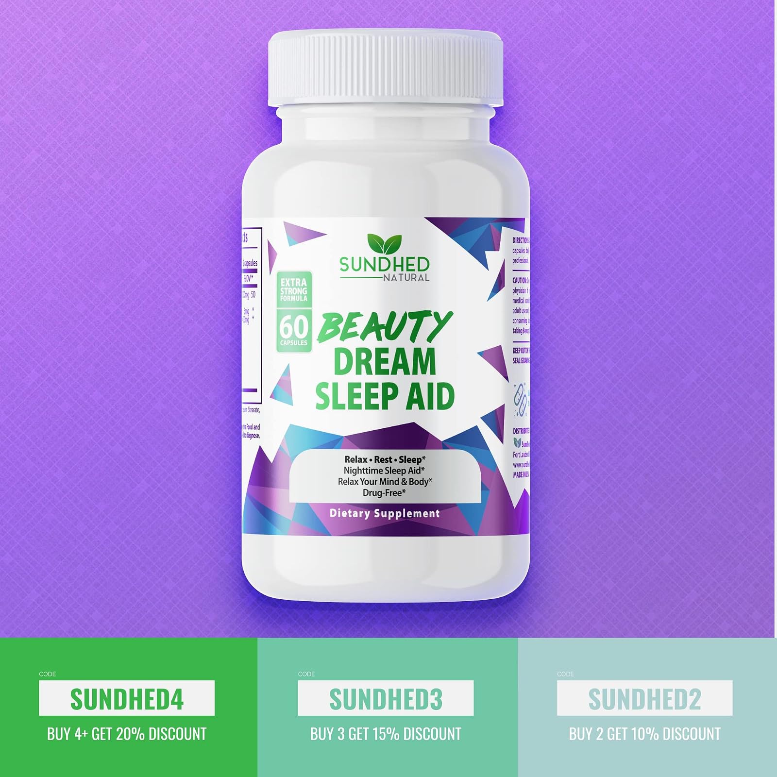 sleep support with melatonin 10mg