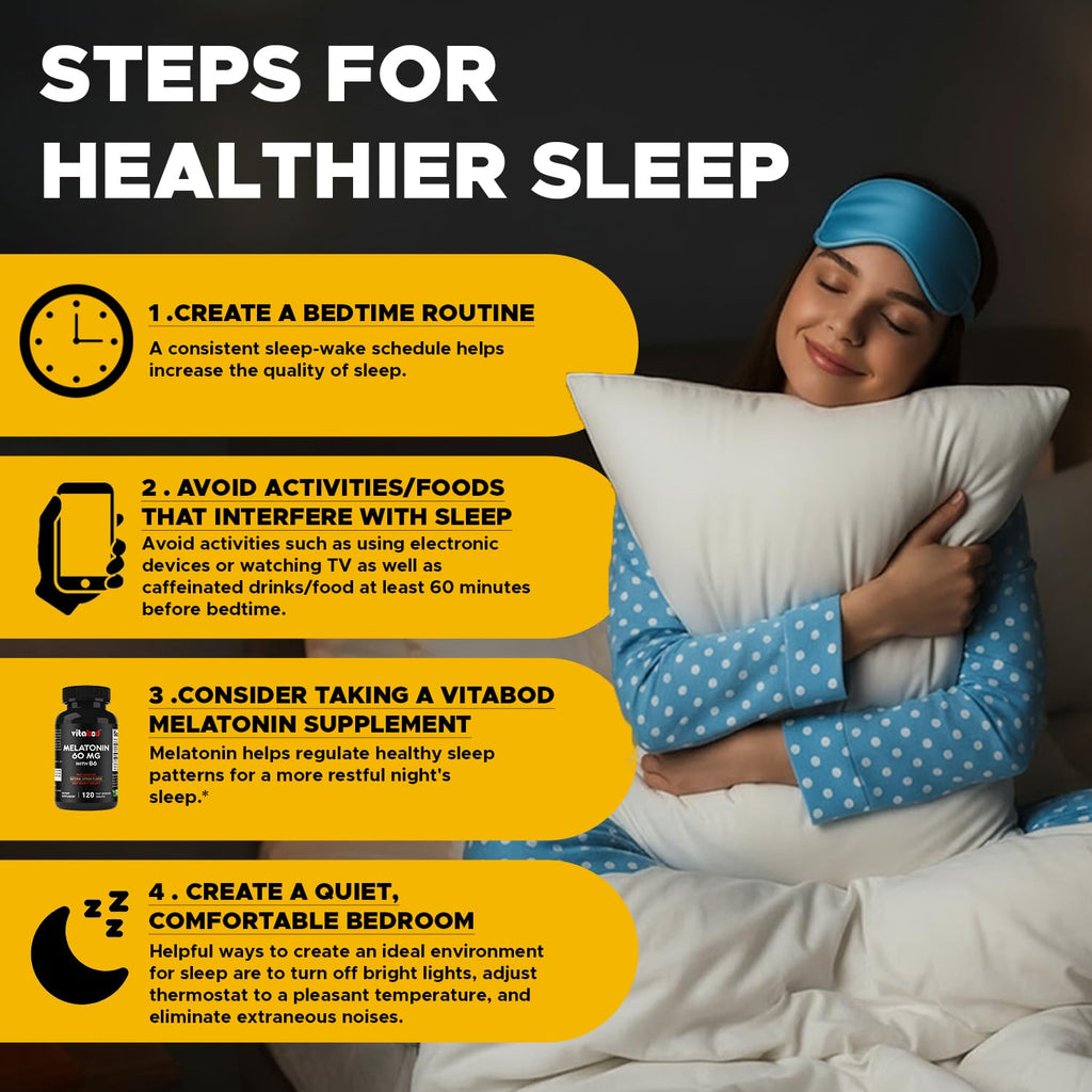 sleep support with melatonin 60 mg