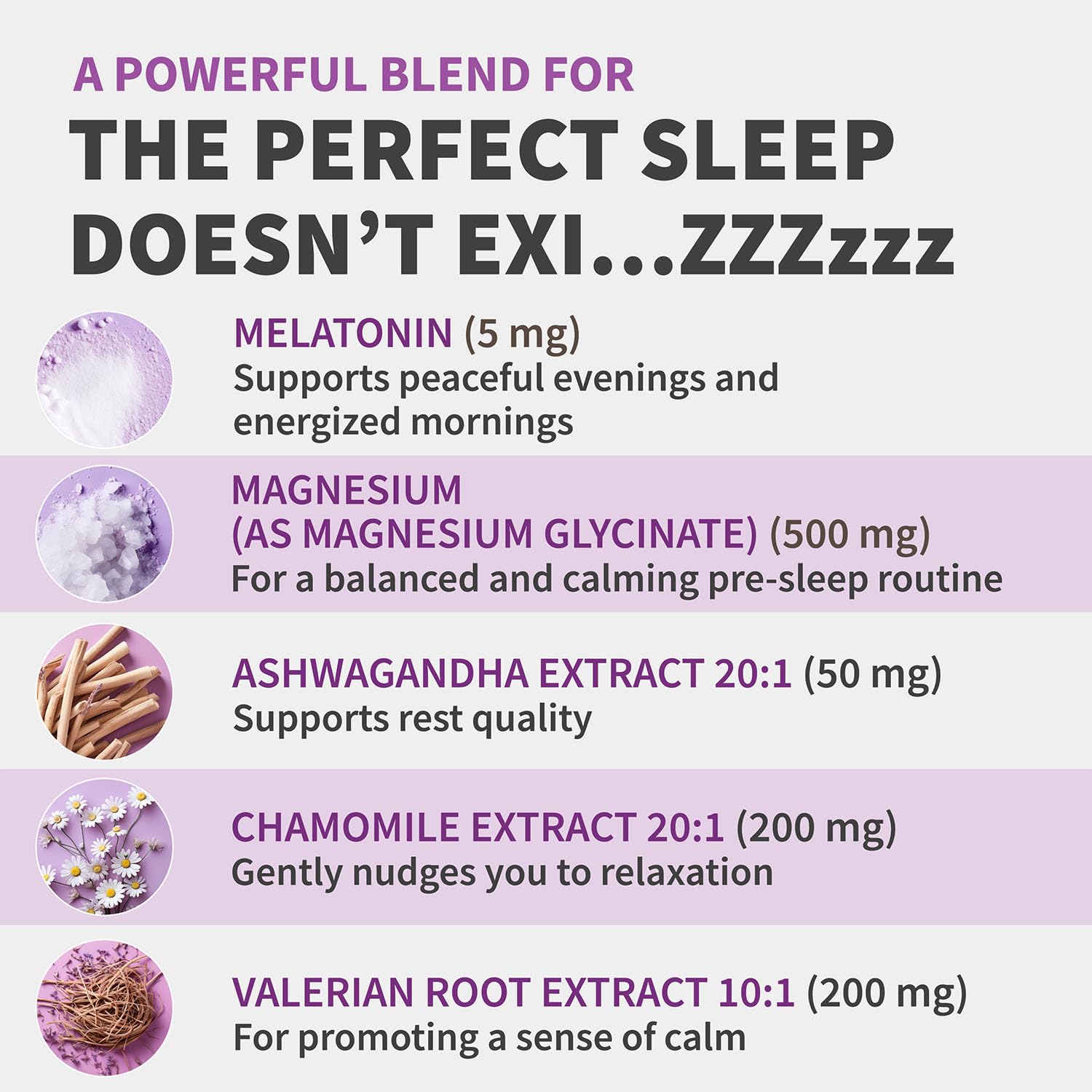 sleep support with melatonin 90 capsules
