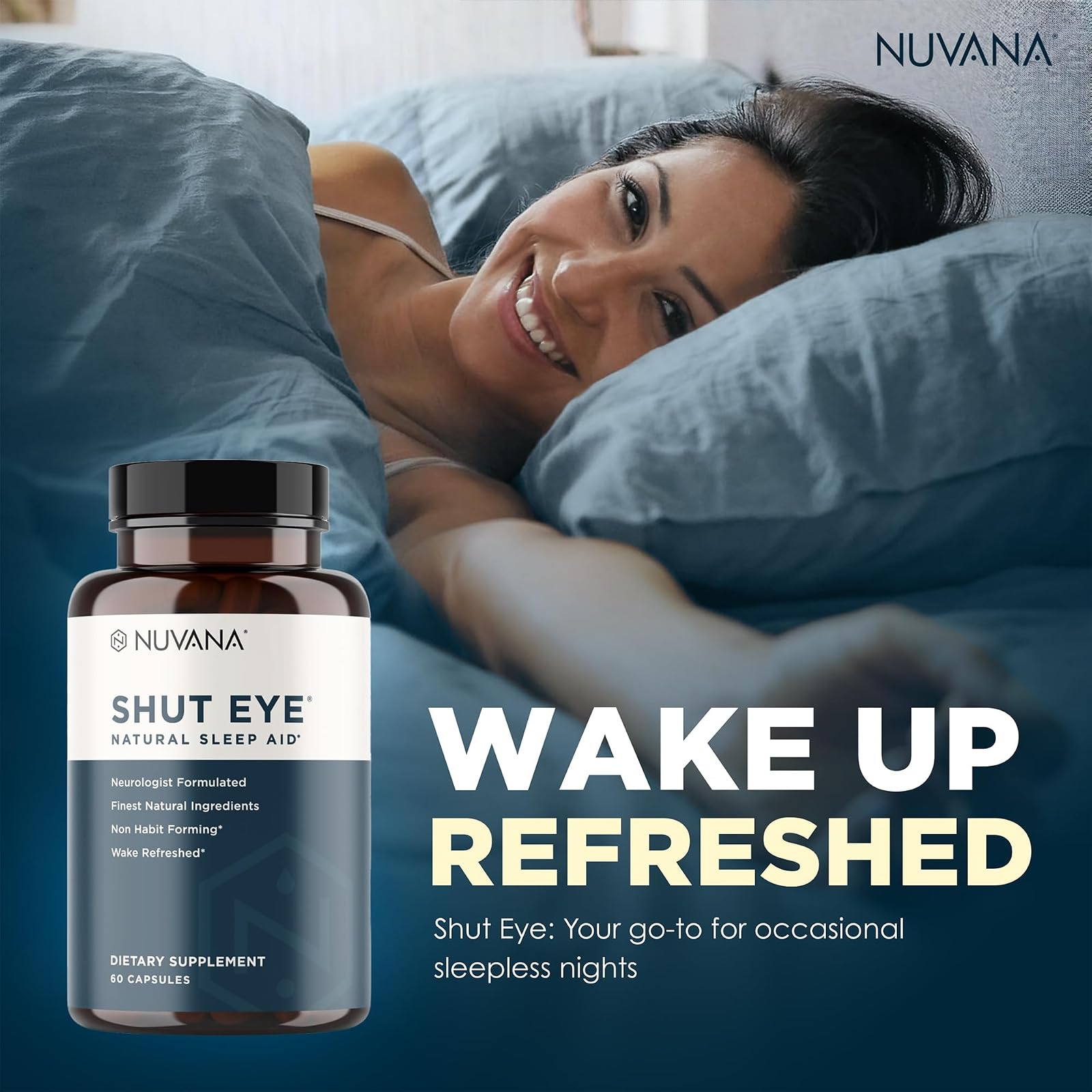 sleep support with melatonin capsules