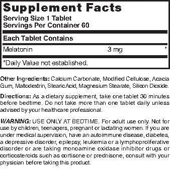 sleep support with timed release formula