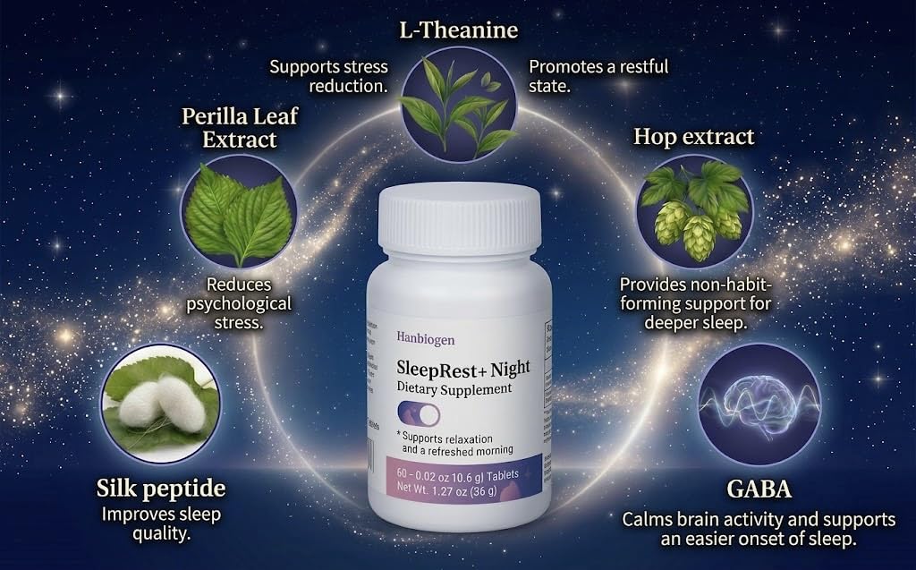 SleepRest+ Night for improved sleep health