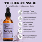 Sleepy liquid supplement for restful nights
