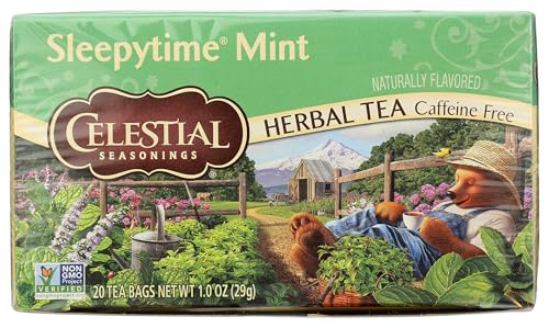 Sleepytime mint herbal tea bags