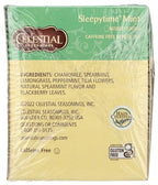 Sleepytime mint tea for restful sleep