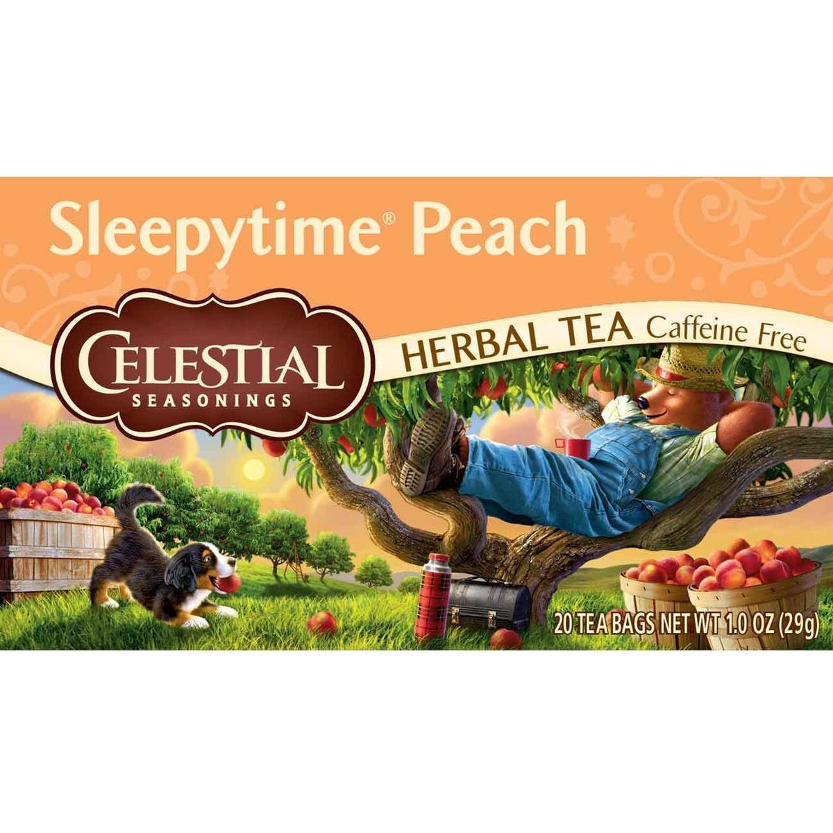 Sleepytime Peach herbal tea bags