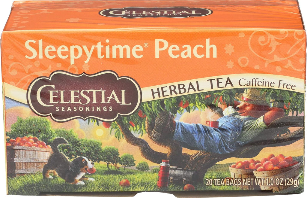 Sleepytime Peach herbal tea bags