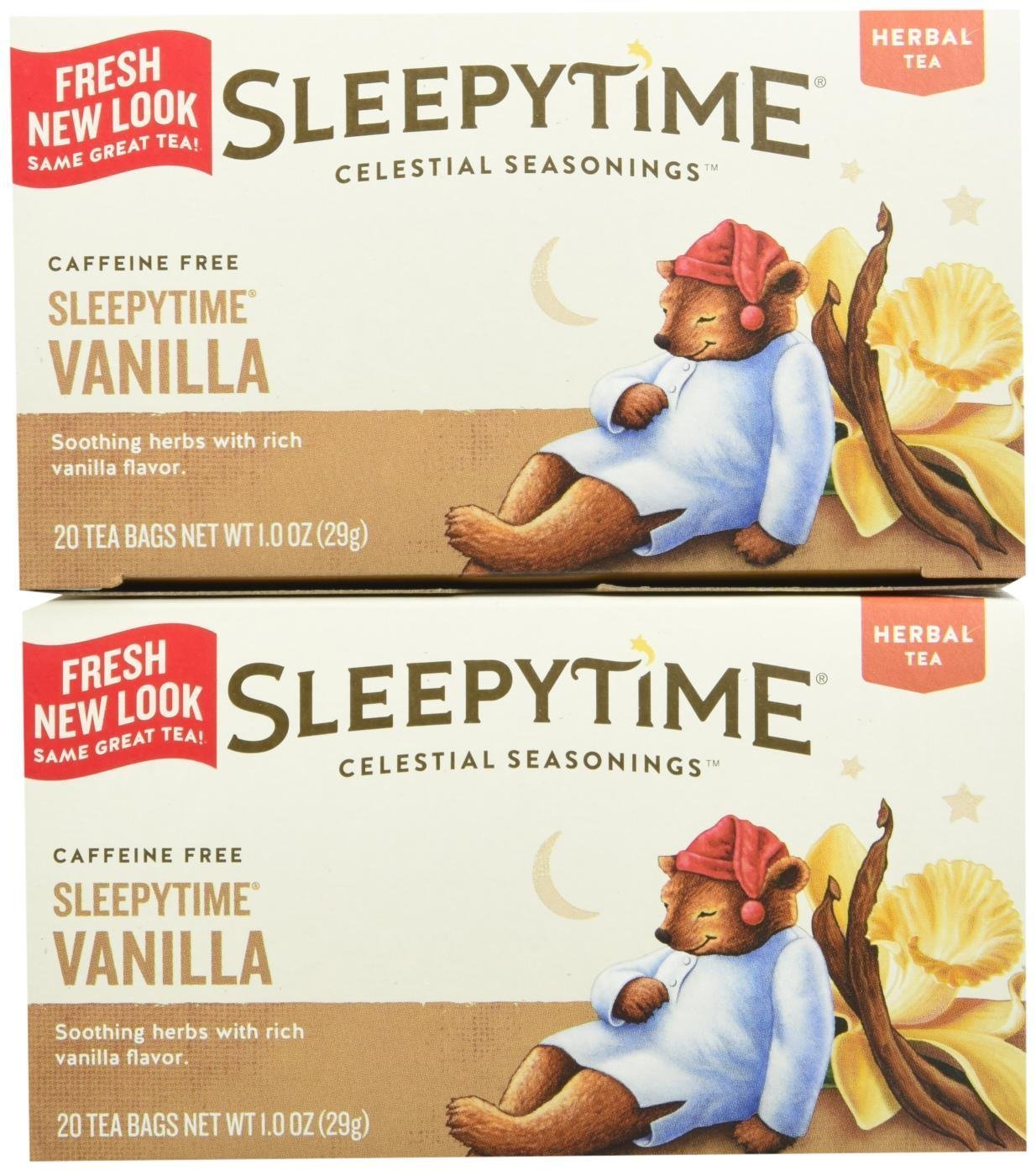 Sleepytime Vanilla herbal tea bags