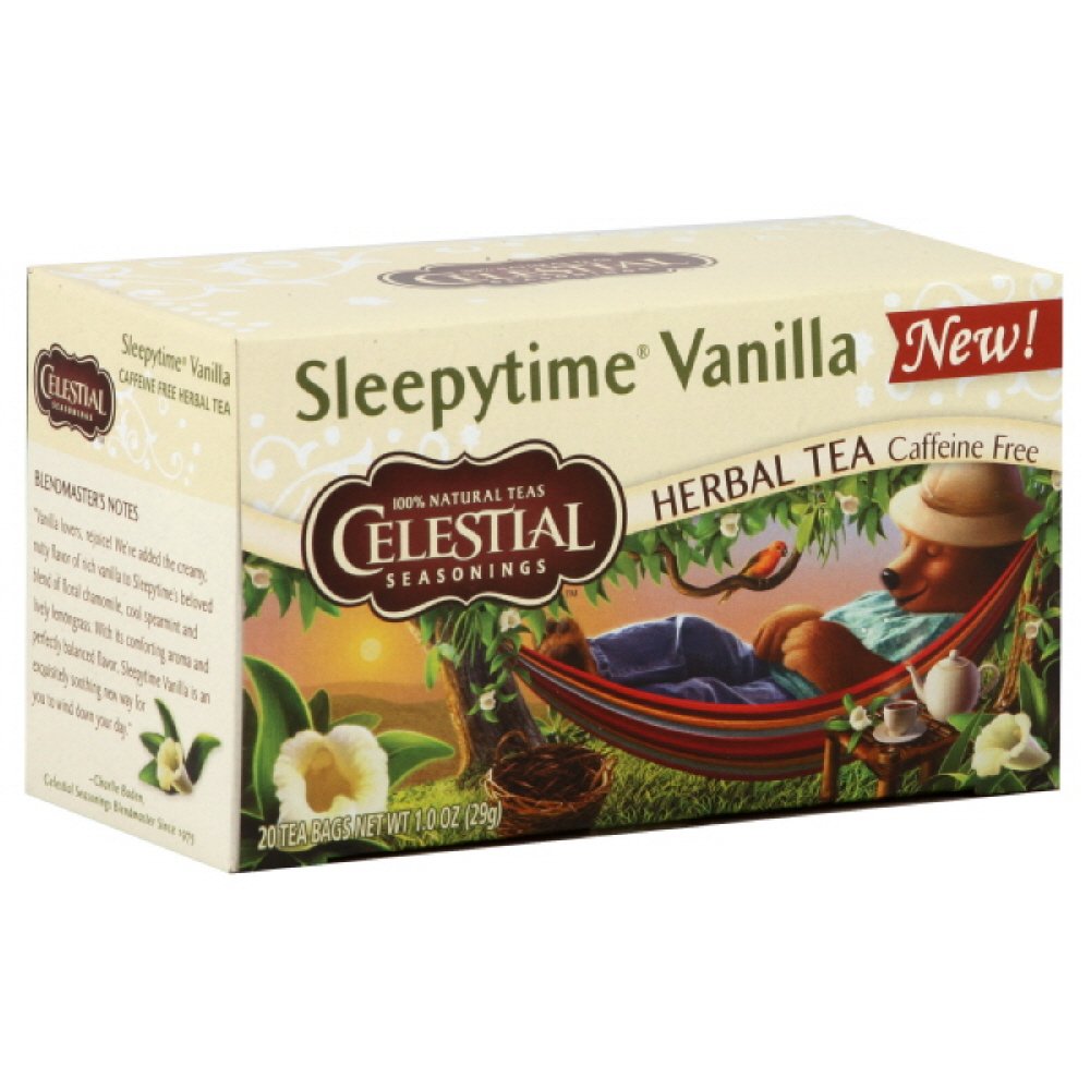 Sleepytime Vanilla herbal tea pack