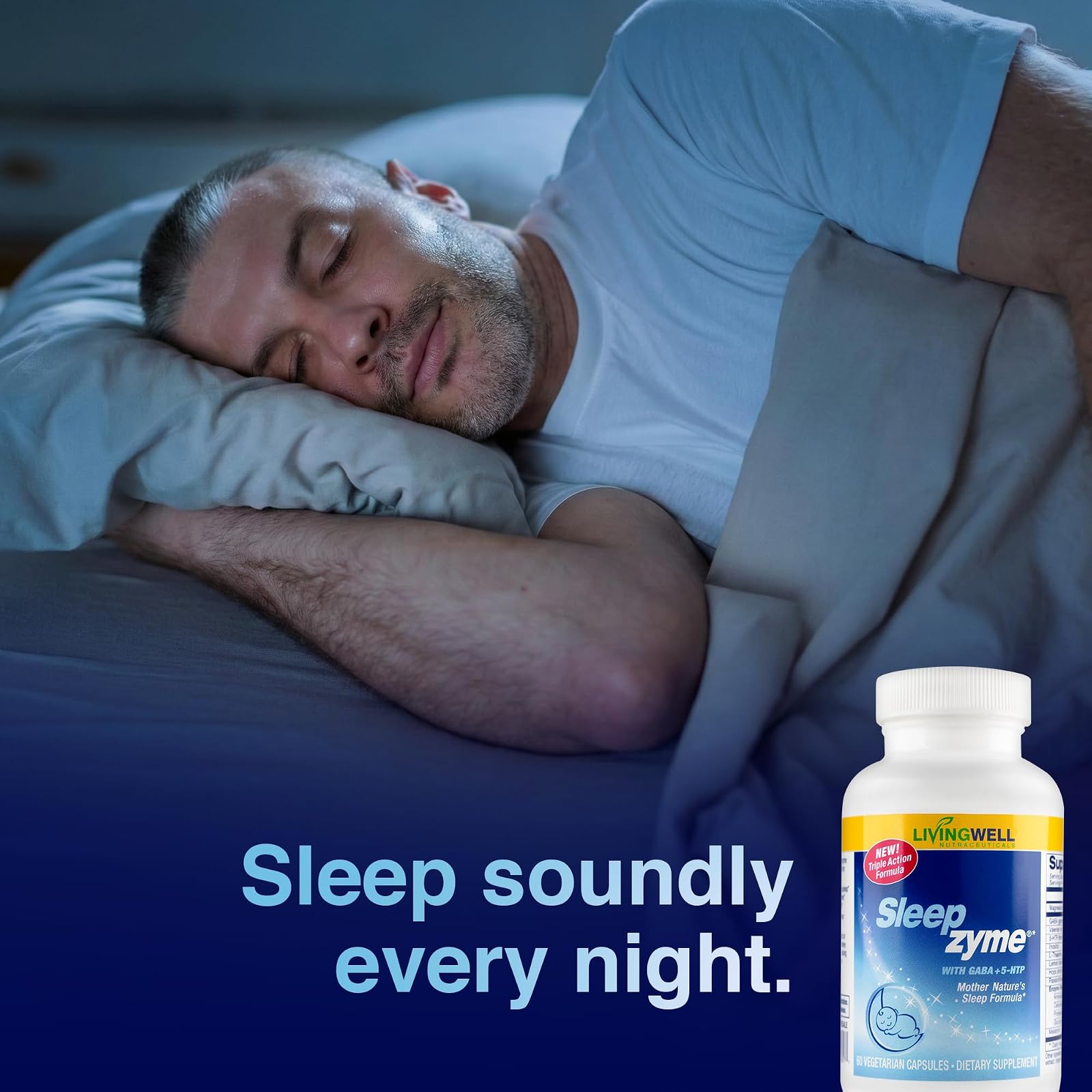 Sleepzyme melatonin for relaxation