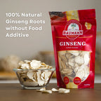 sliced ginseng for easy brewing