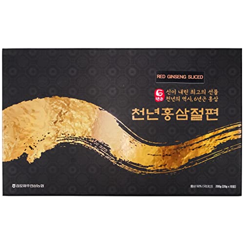 sliced panax ginseng with honey
