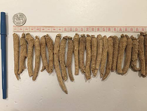 slices of wild ginseng for energy