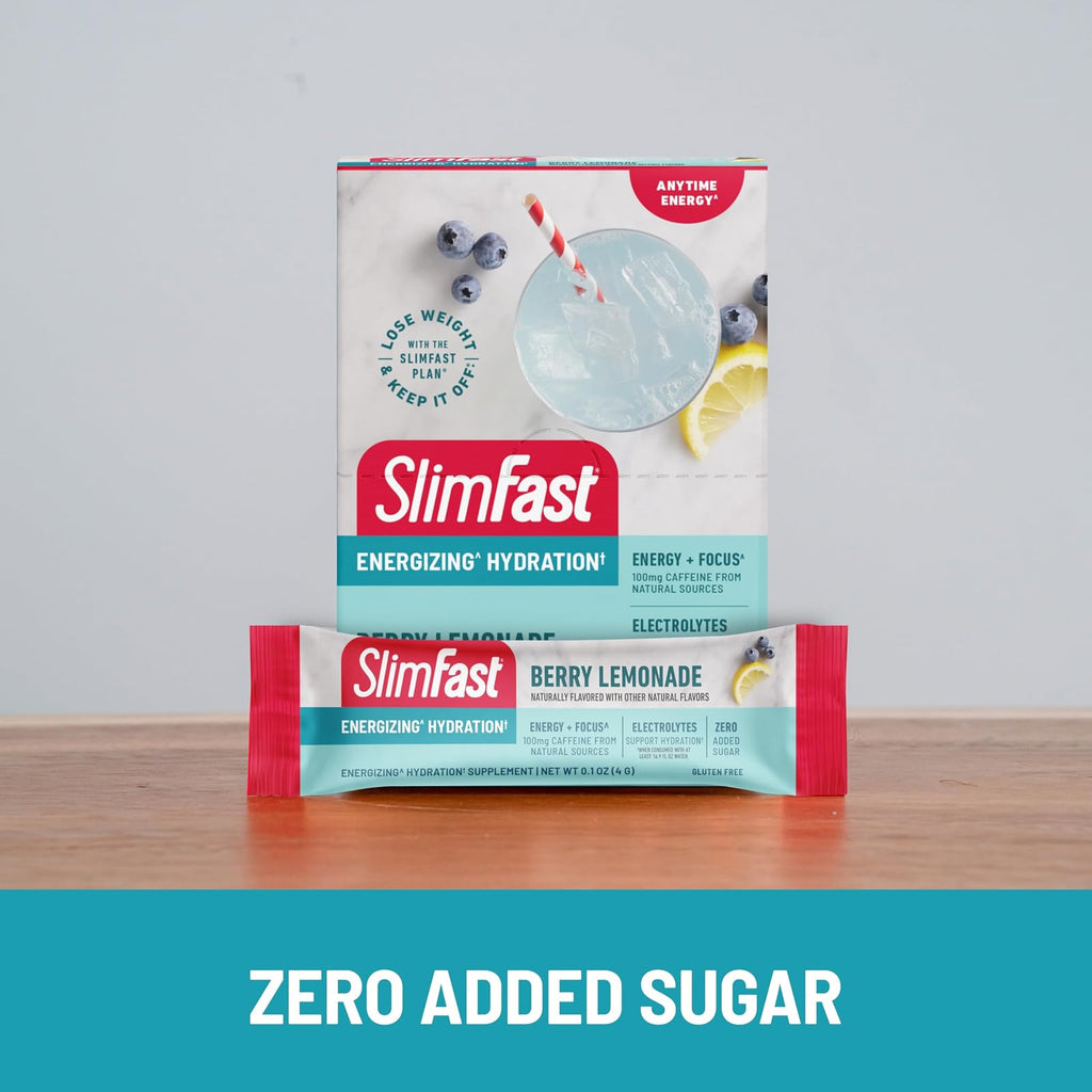 SlimFast electrolyte mix for sports hydration