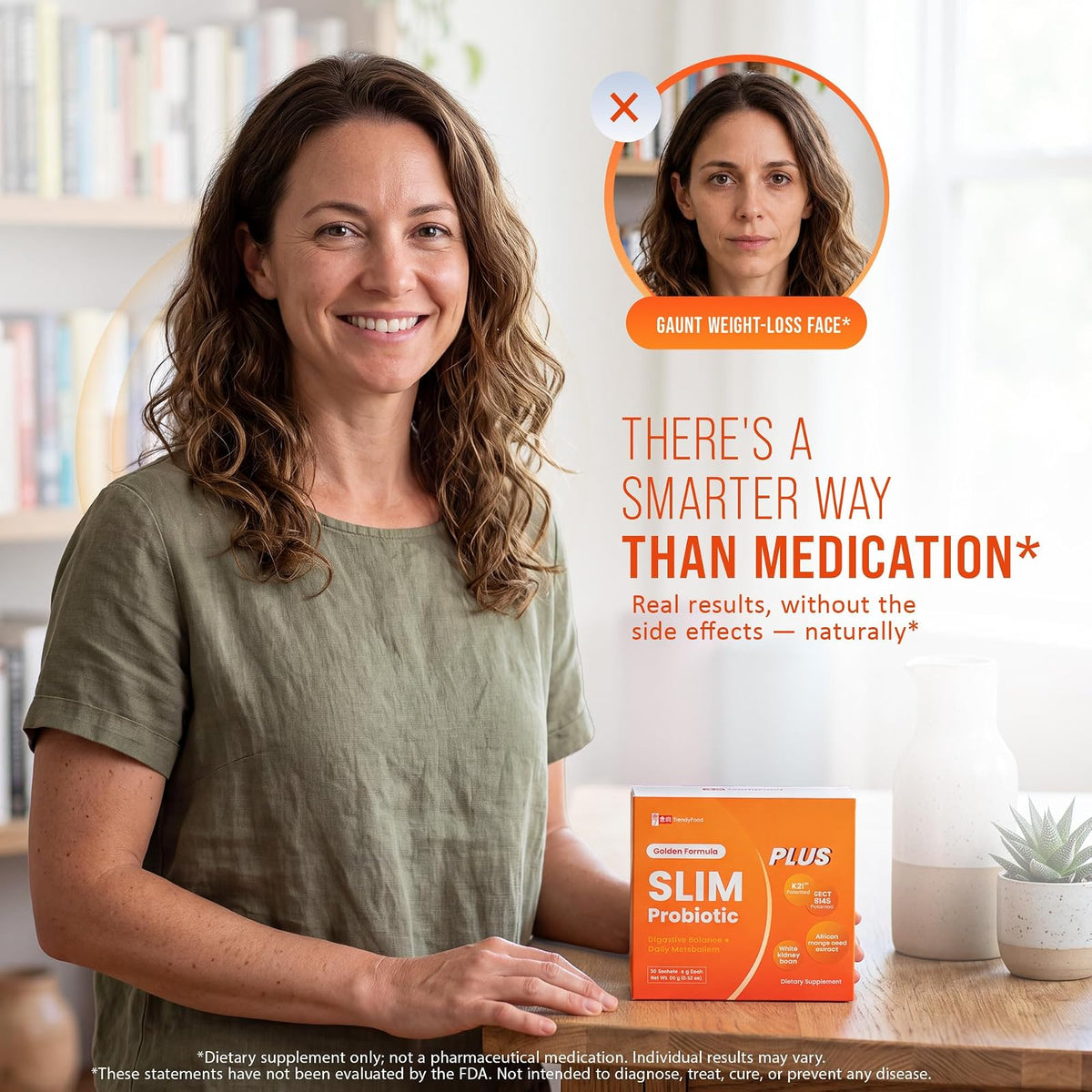 SlimPLUS daily probiotic for weight management