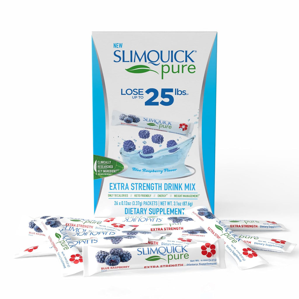 SlimQuick Pure 3X drink mix for weight loss