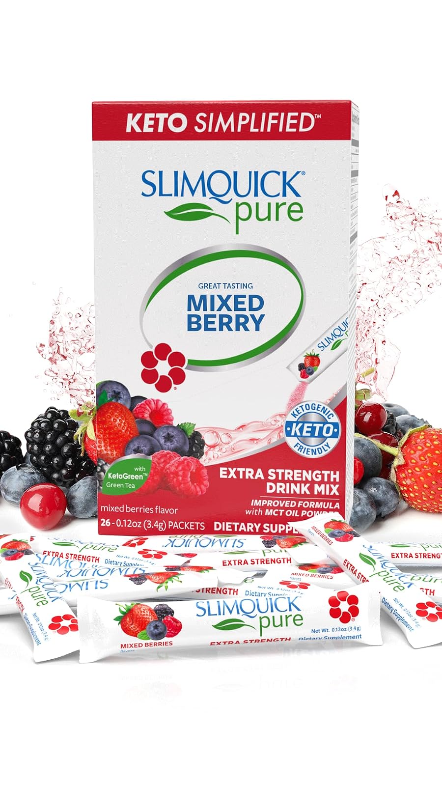SlimQuick Pure 3X fat burners drink mix