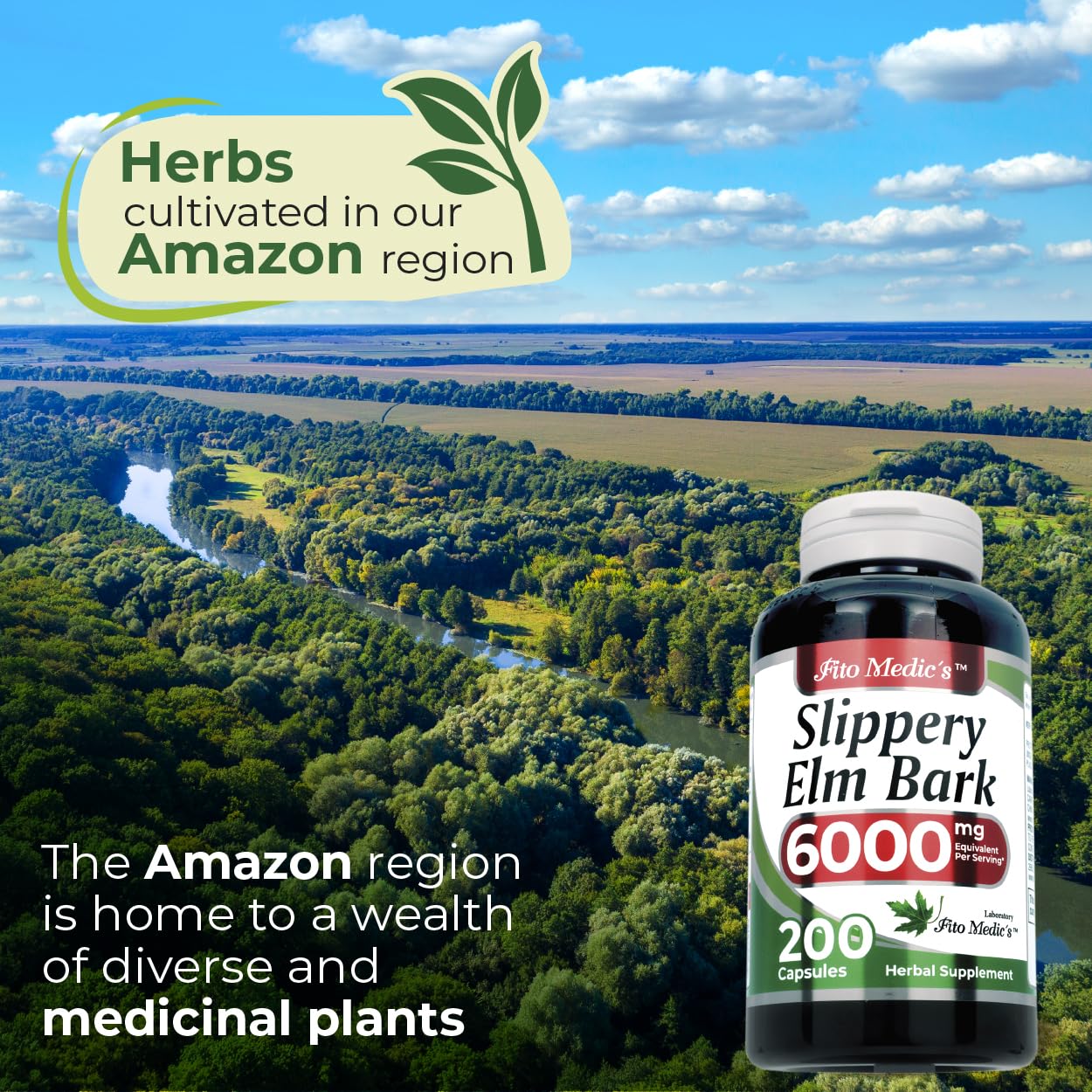 Slippery Elm Bark for digestive health