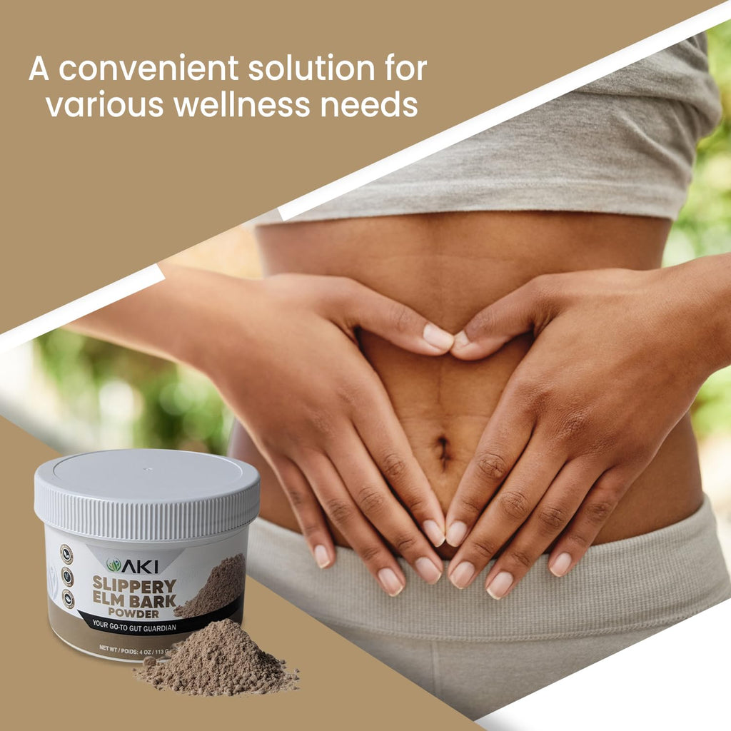 Slippery Elm Bark for soothing effects