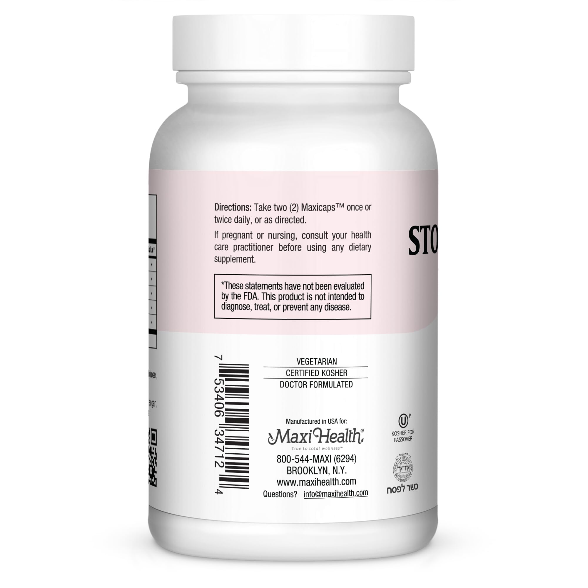 Slippery elm bark powder for natural relief