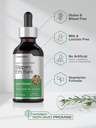 slippery elm extract for throat relief