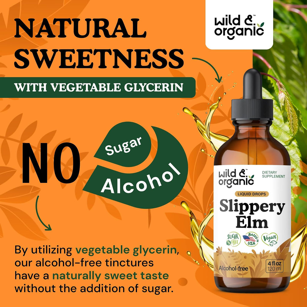 slippery elm for soothing throat
