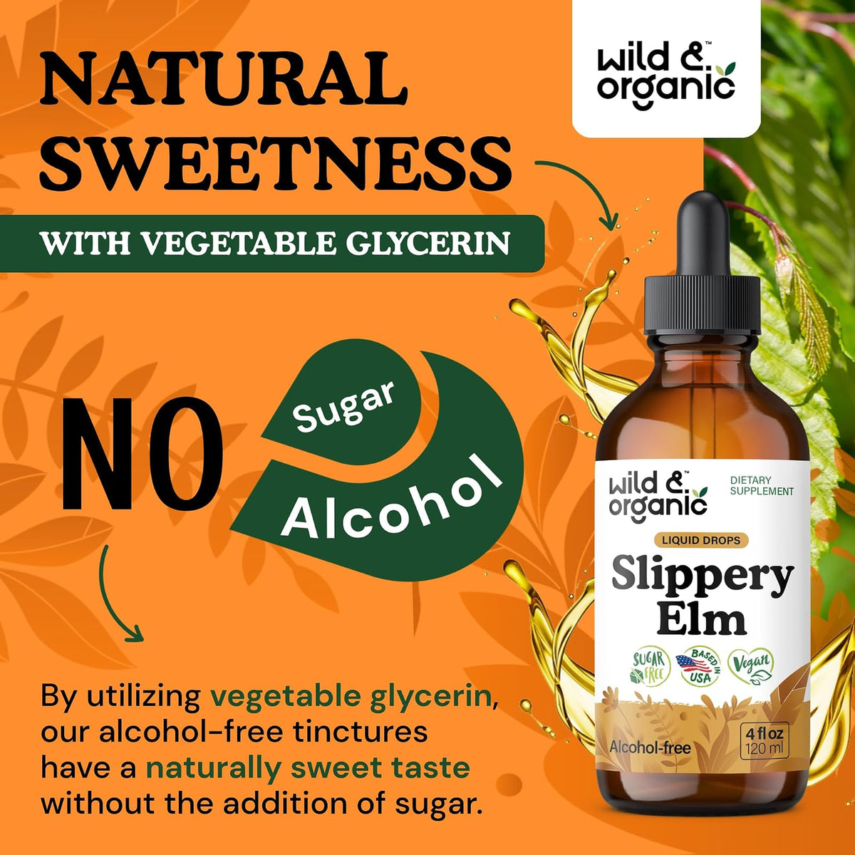 slippery elm for soothing throat