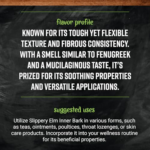 Slippery elm inner bark for digestive health