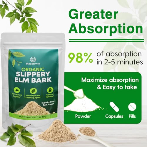 slippery elm powder for healthy gut