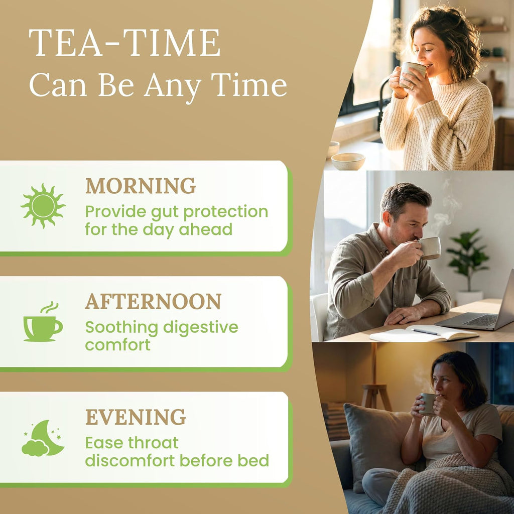 slippery elm tea for wellness