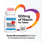 Slo-Niacin slow release niacin benefits