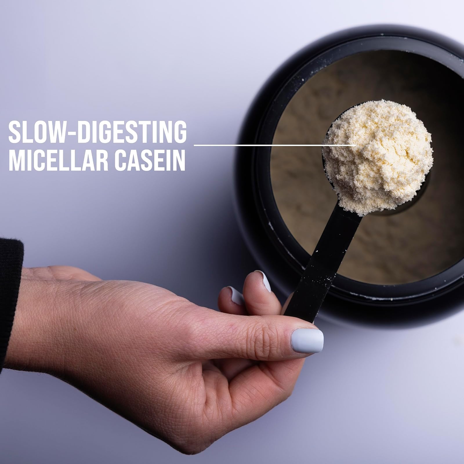 slow-digesting casein for muscle growth