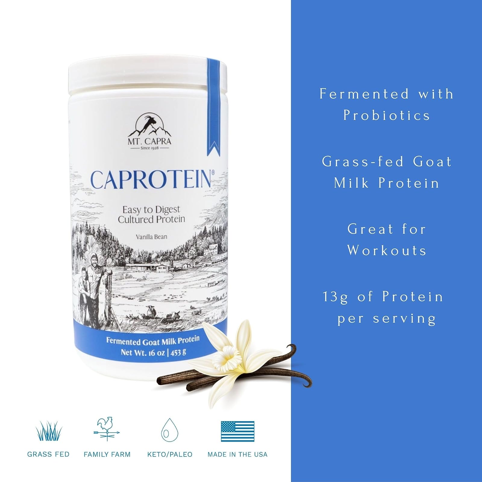 Slow-digesting protein for overnight use
