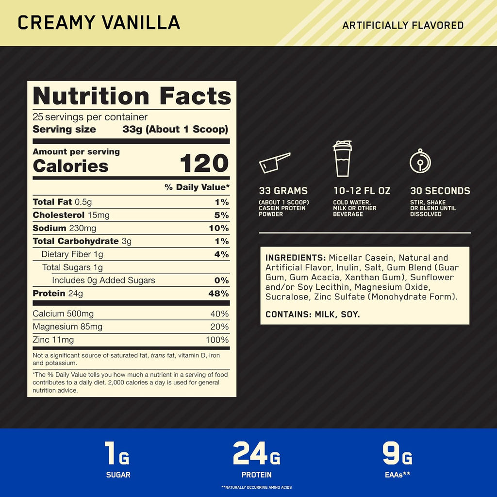slow digesting protein for recovery