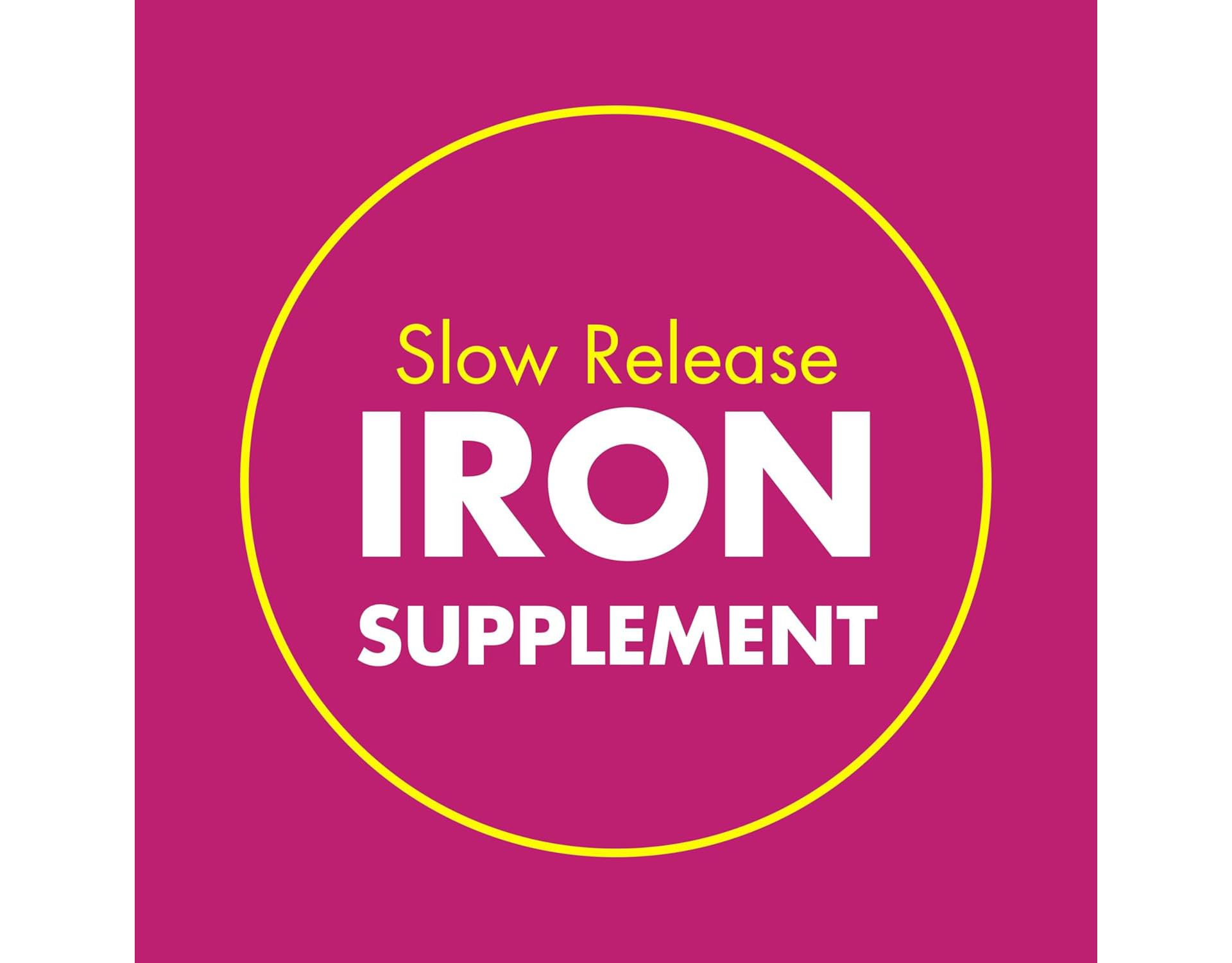 slow Fe iron for balanced nutrition