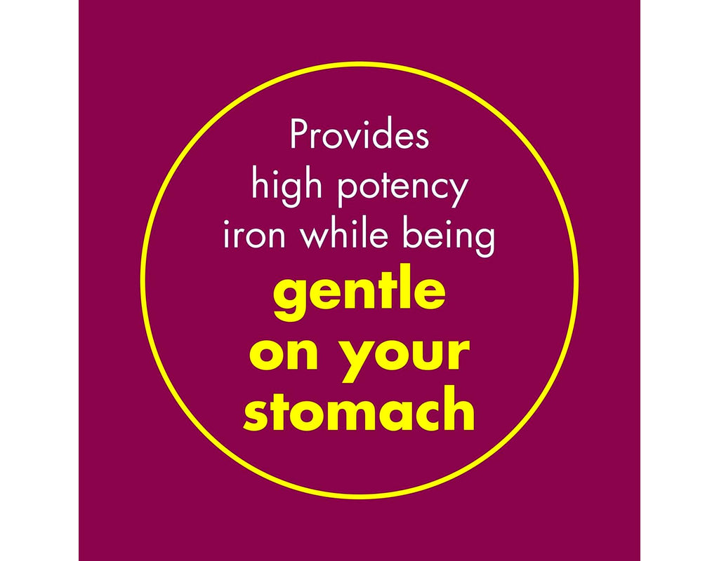 Slow Fe iron for optimal nutrition