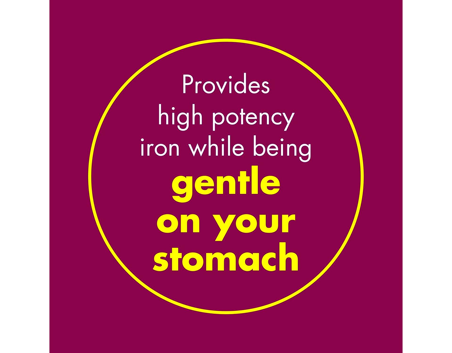 Slow Fe iron for optimal nutrition