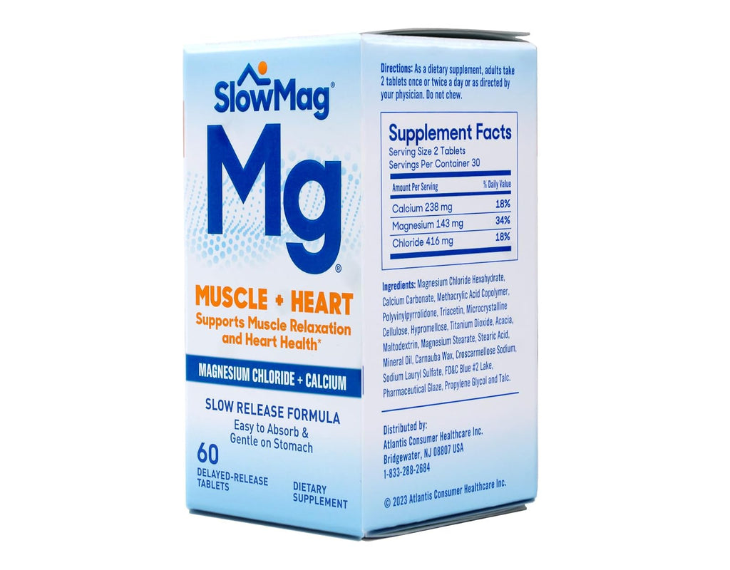 Slow-Mag calcium for better absorption