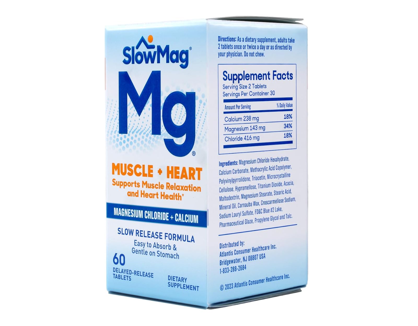 Slow-Mag calcium for better absorption